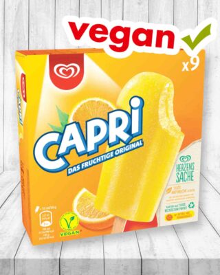 Langnese Capri Eis ist vegan