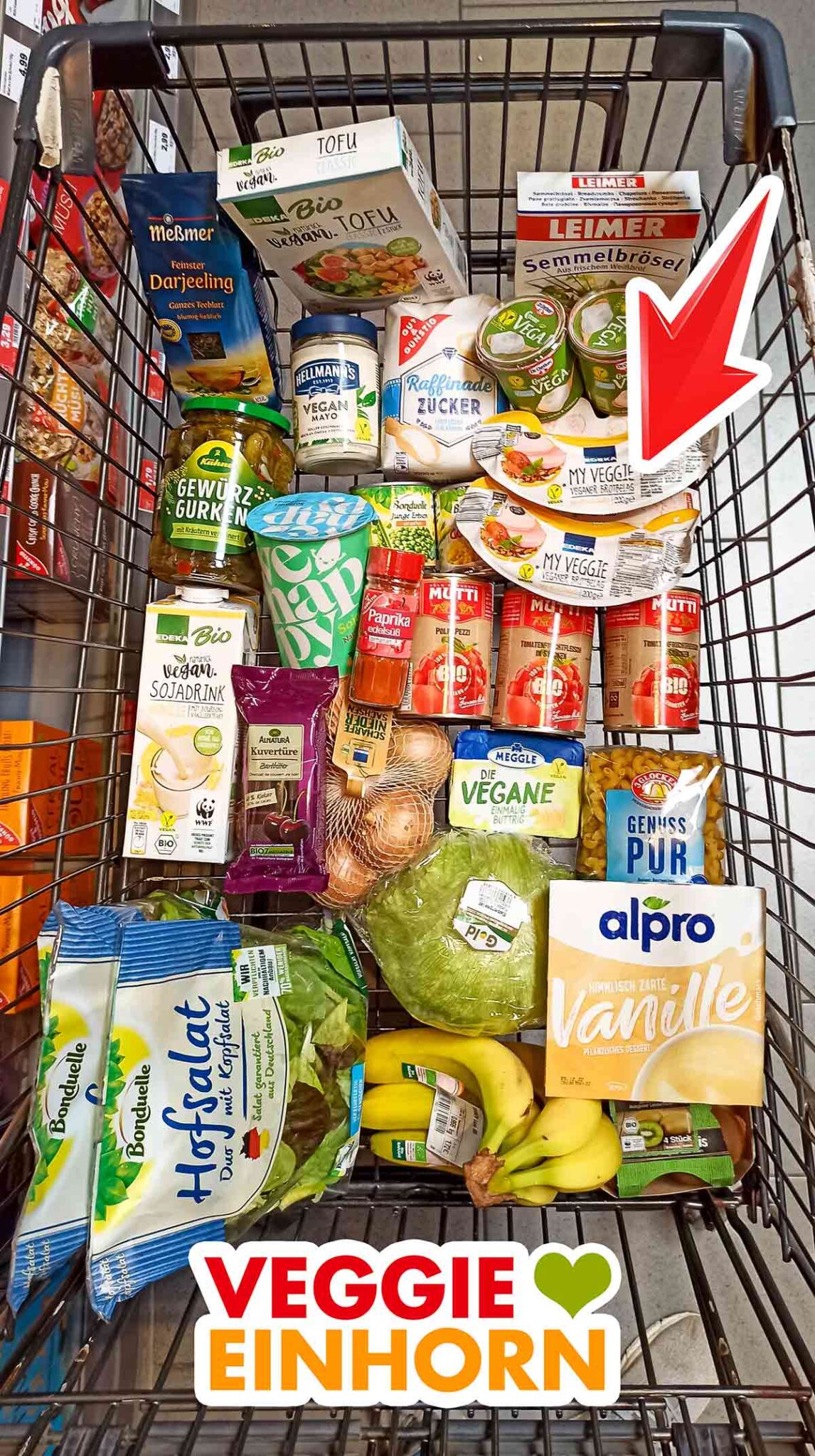 Vegane Fleischwurst von EDEKA