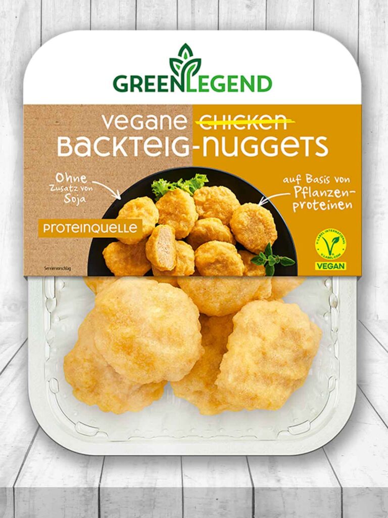 Vegane Nuggets von Green Legend