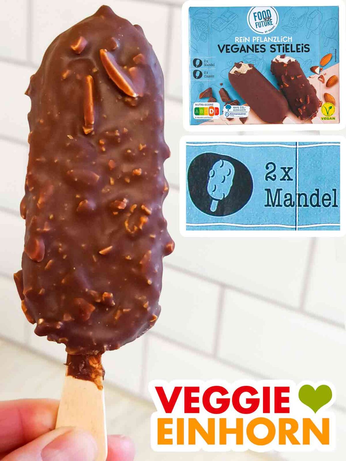 Veganes Stieleis von Penny
