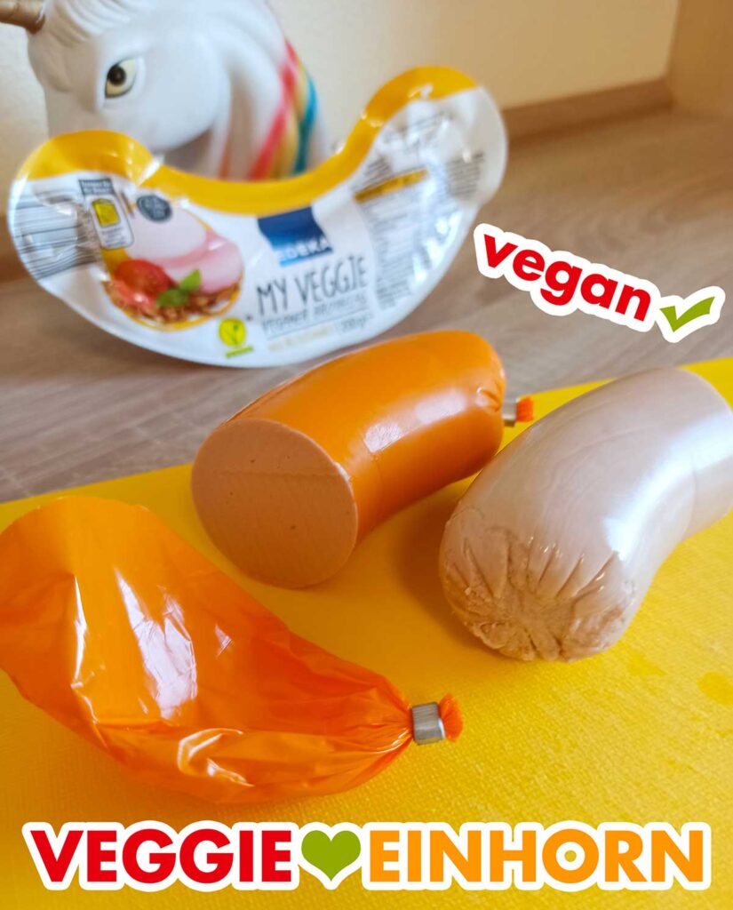 Vegane Fleischwurst von EDEKA