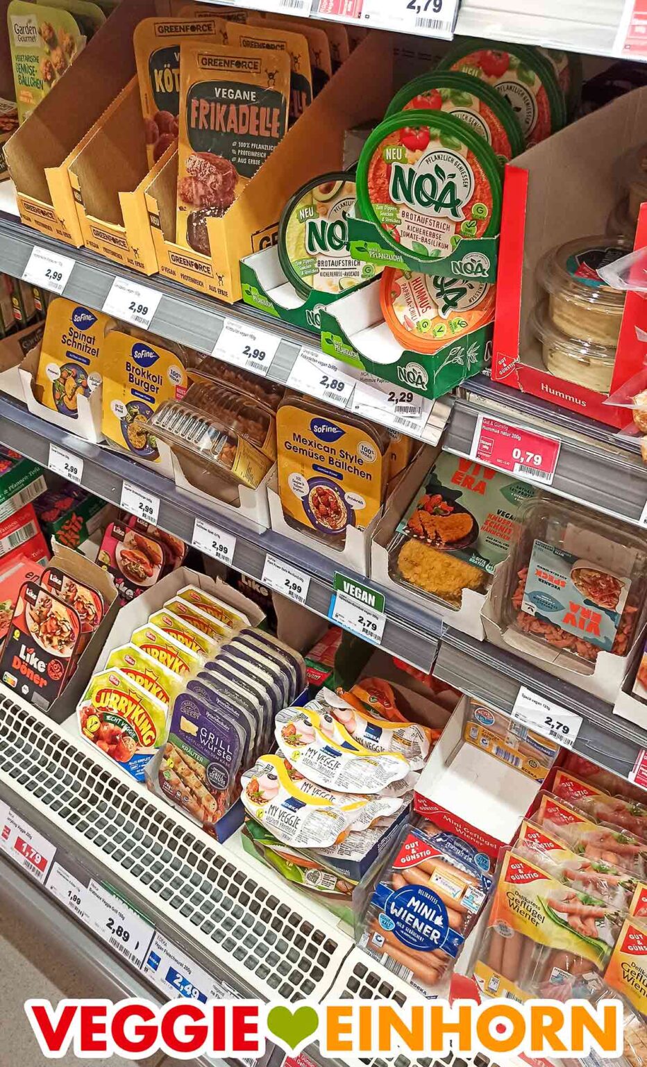 Vegane Fleischwurst von EDEKA