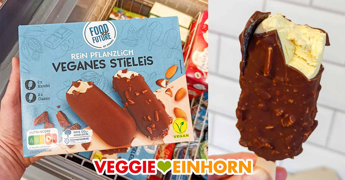 Veganes Stieleis von Penny