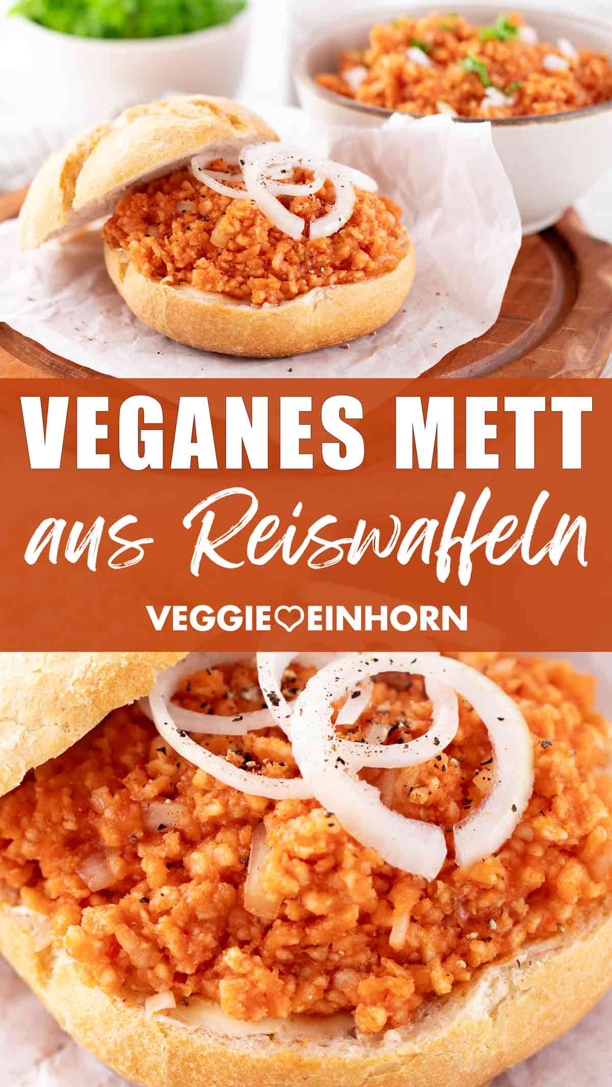 Veganes Mett aus Reiswaffeln einfach selber machen